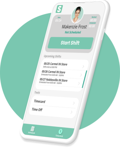 Shiftlab Time Clock App: Smart Time Clock for Retail Employees